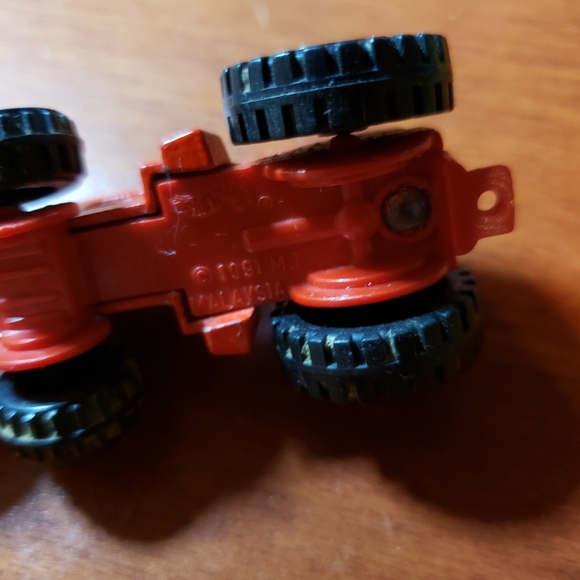 Hot Wheels | Toys | Hot Wheels 991 Red Bulldozer Tractor | Poshmark